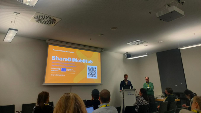 ShareDiMobiHub shines at POLIS 2024 Conference in Karlsruhe ShareDiMobiHub | Interreg North Sea